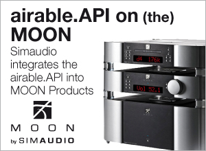 MOON by Simaudio licenses airable.API | airable