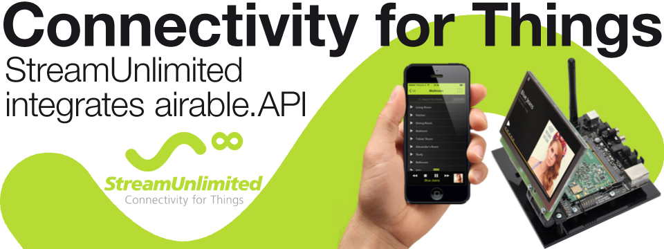Stream Unlimited embeds airable.API | airable